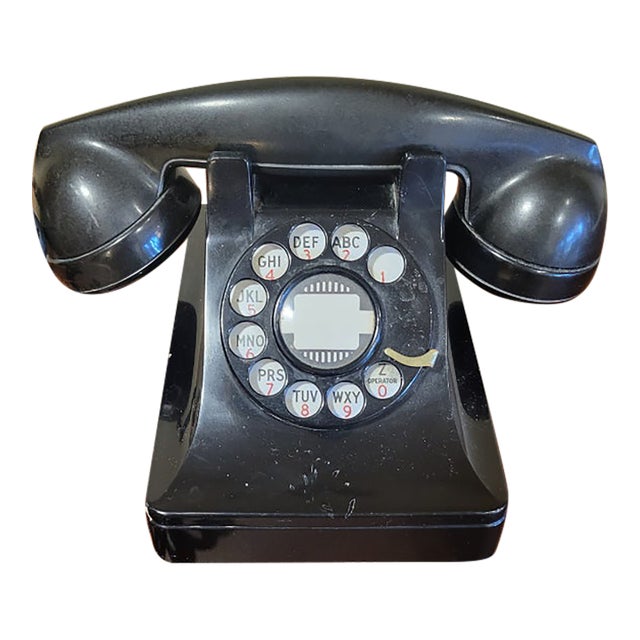 Antique Western Electric Art Deco Bakelite Telephone | Chairish