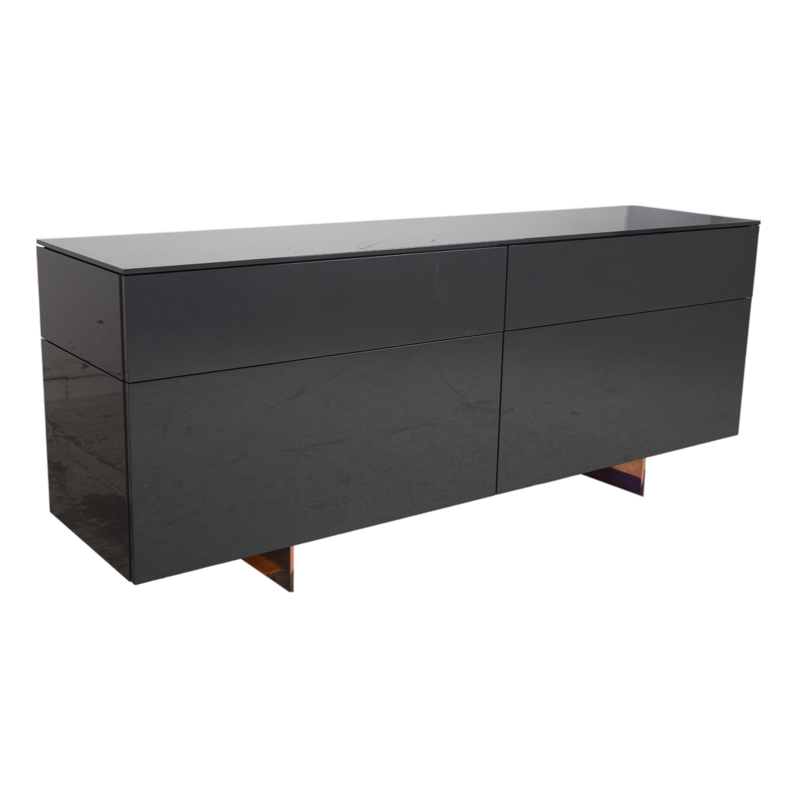 Interlübke Cube Change Sideboard Wood Grey Anthracite High Gloss from ...