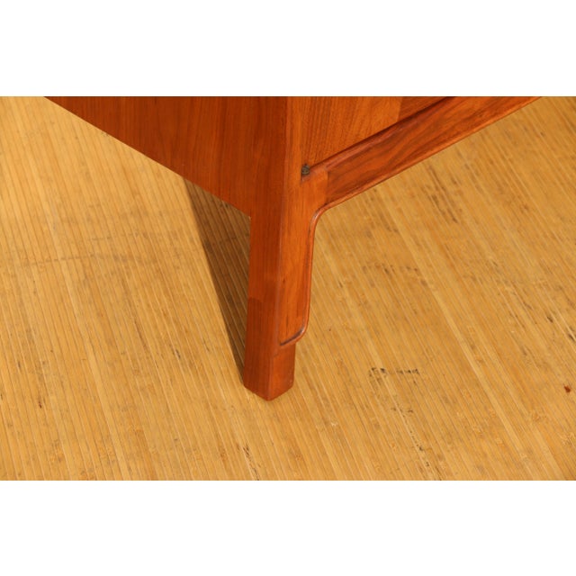 1960’s John Stuart Janus Collection Walnut 14-Drawers Dresser | Chairish