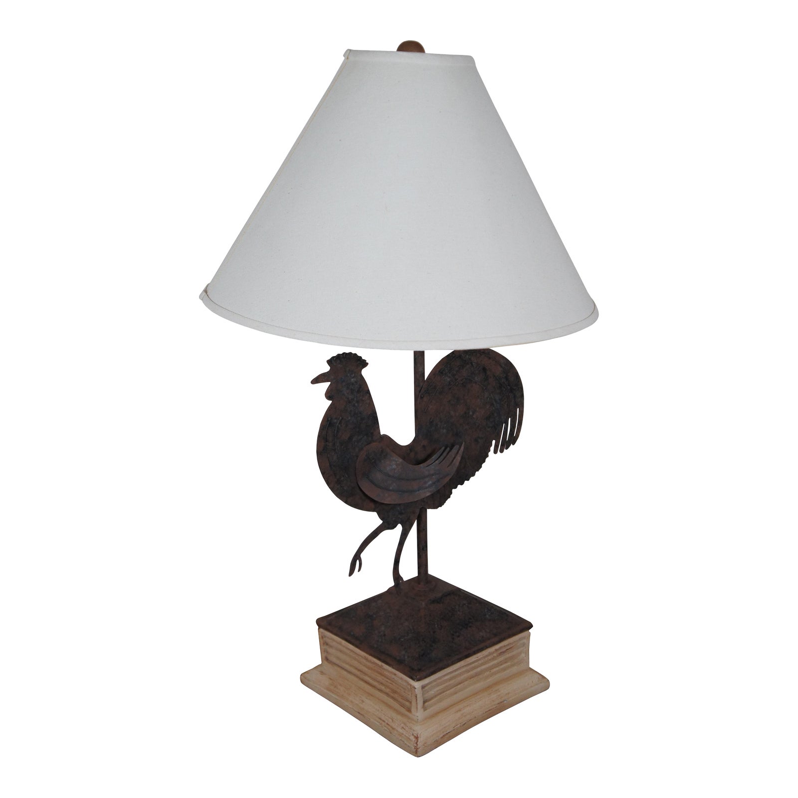 Late 20th Century Alsy Cresswell Folk Art Country Farmhouse Rooster ...