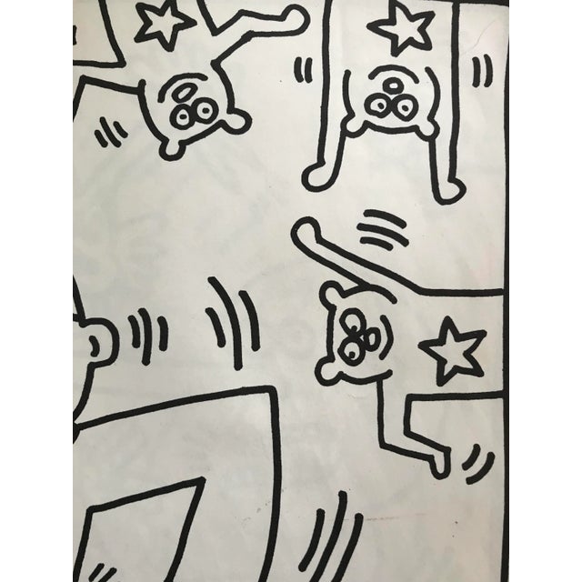 1985 Vintage Keith Haring Coloring Book | Chairish
