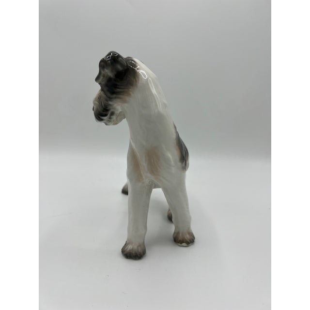 1920s Dahl Jensen Wire Haired Fox Terrier | Chairish