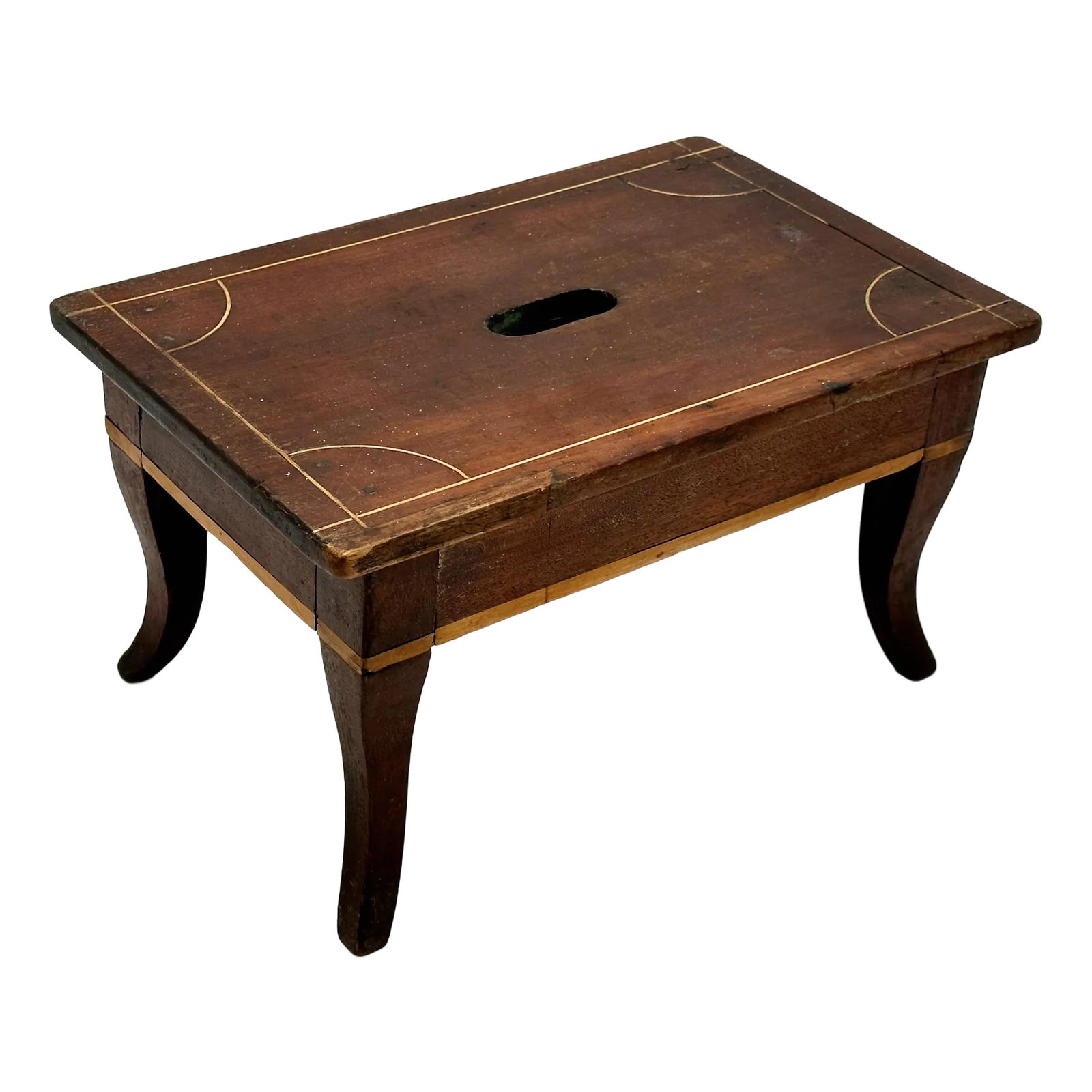 Charming Mid 19th Century Antique American Hand Made Mahogany With ...