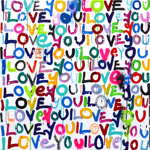 Graffiti Painting Urban Playful Street Art Colorful "Write in a ...