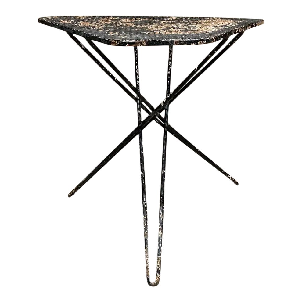 1950s French Atomic Side Table Style Mathieu Mategot and Pierre ...