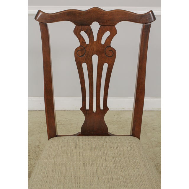 Set Of 8 Pennsylvania House Cherry Dining Room Chairs Chairish