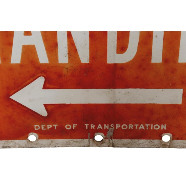 1970’s New York Bus Stop Sign | Chairish