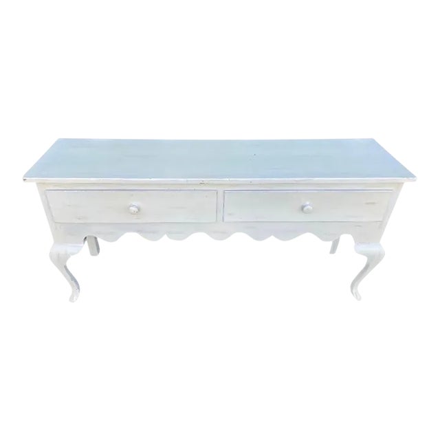Mid 20th Century French Country Console Table | Chairish
