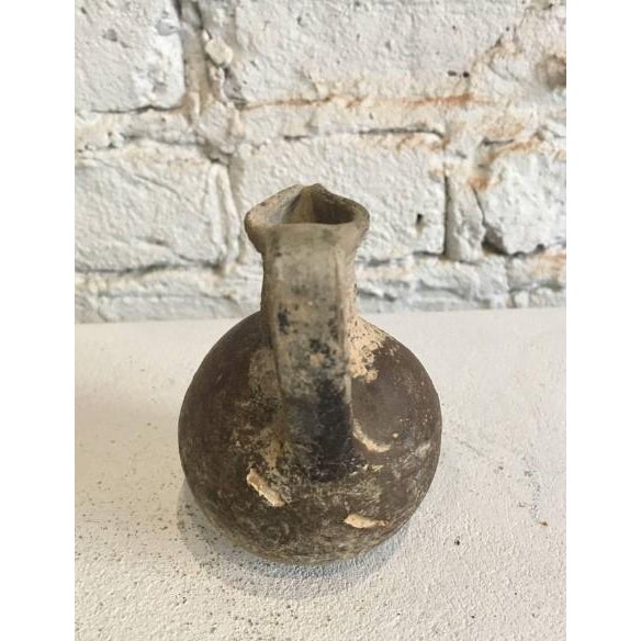 18th Century Miniature Primitive Style Roman Pitcher | Chairish