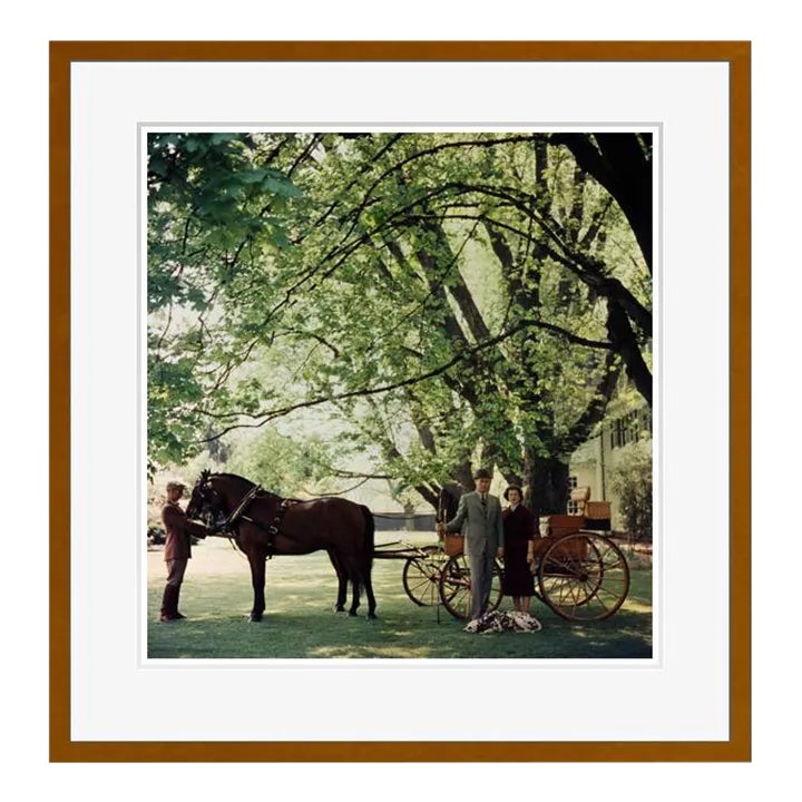 We Know Our Place 1958 by Slim Aarons Framed C-Print | Chairish