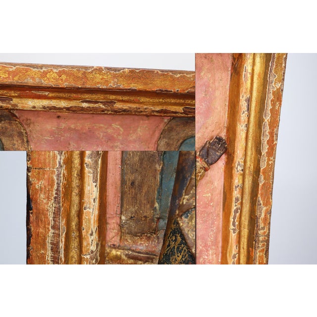 18th Century Baroque Nativity Scene, Crèche Wooden Retable, Portuguese ...