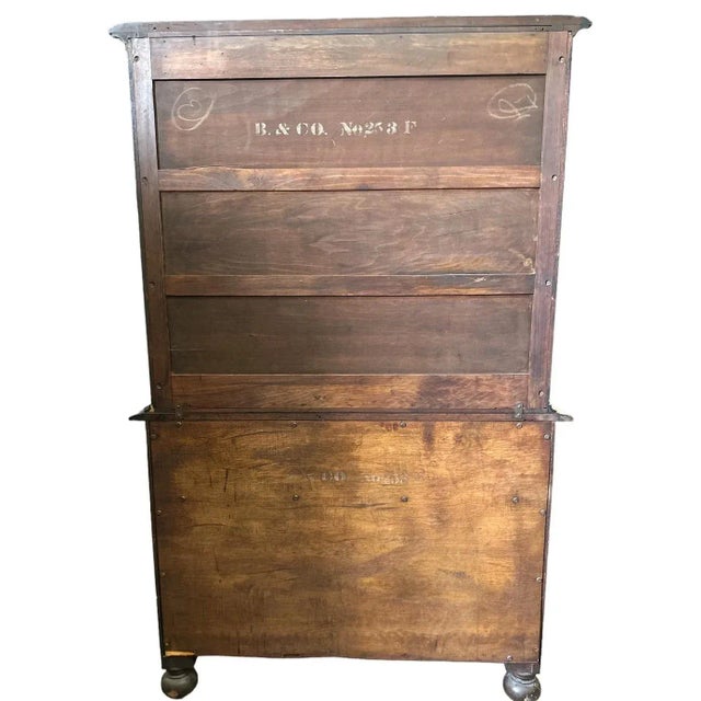 Rare 1920s Baker Furniture Antique Spanish Revival Walnut Liquor ...