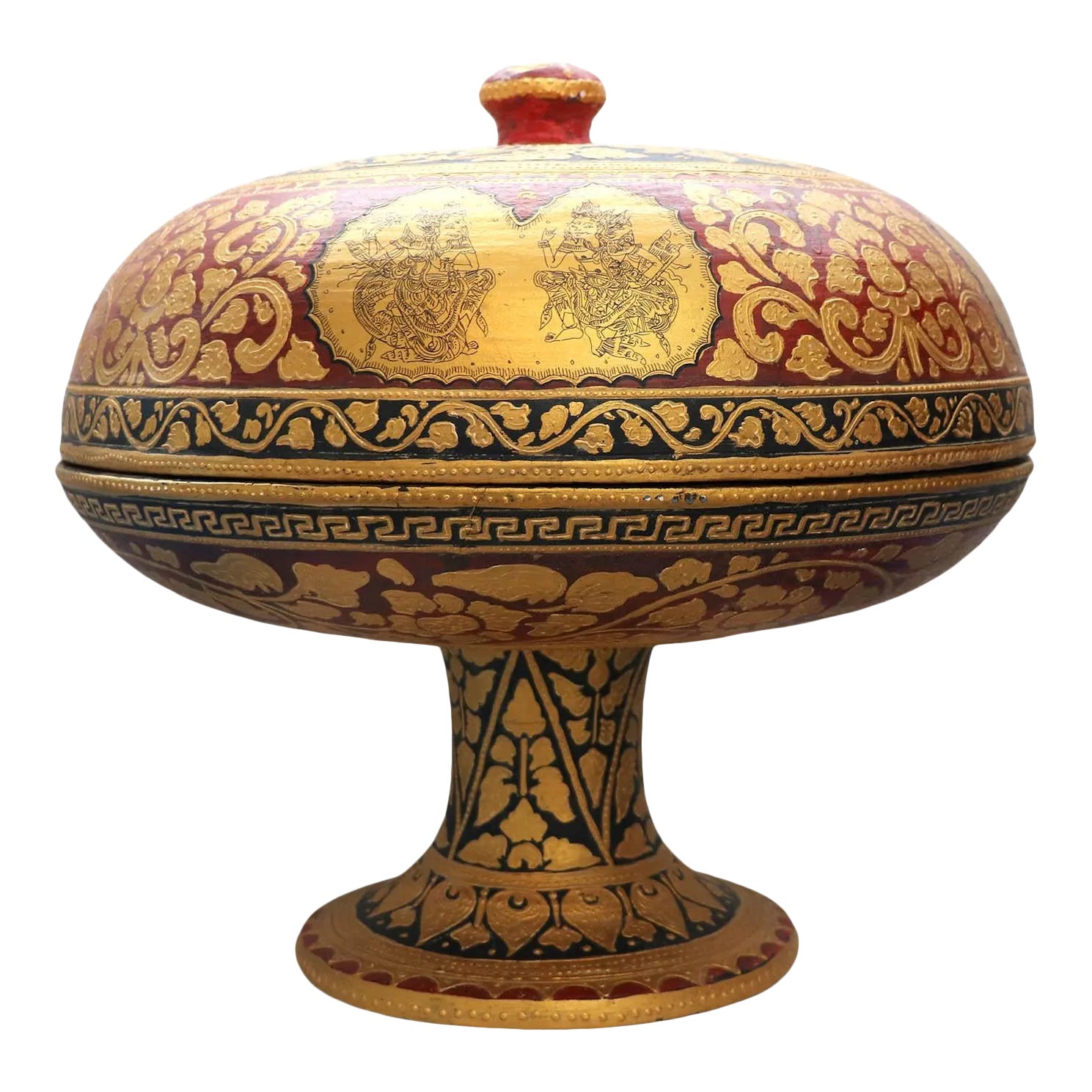 Bali Dulang With Lid | Chairish