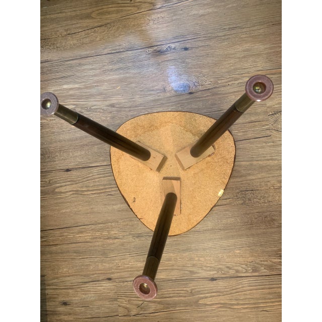 Kidney-Shaped Flower Table or Plant Stand, 1950s | Chairish