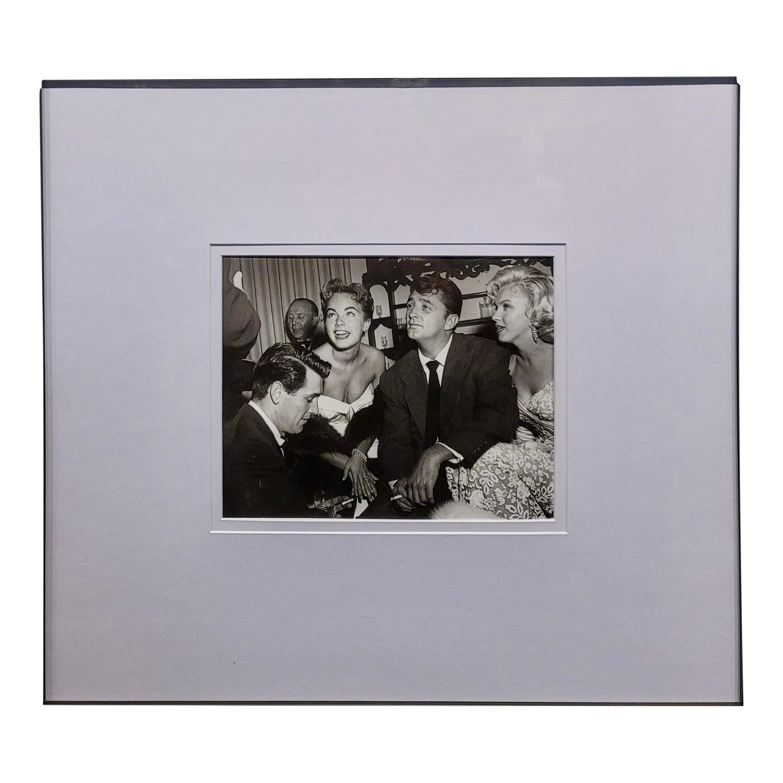 Marilyn Monroe,Rock Hudson,Robert Mitchum-Rare 1953 Photograph by ...