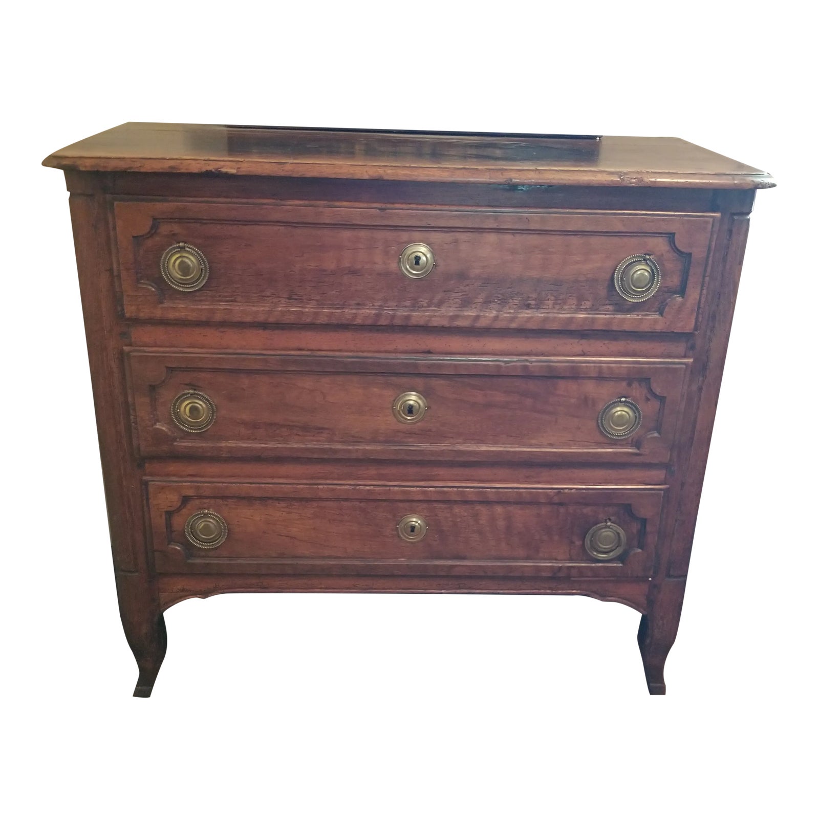 Early 19th Century Continental Chest of Drawers | Chairish