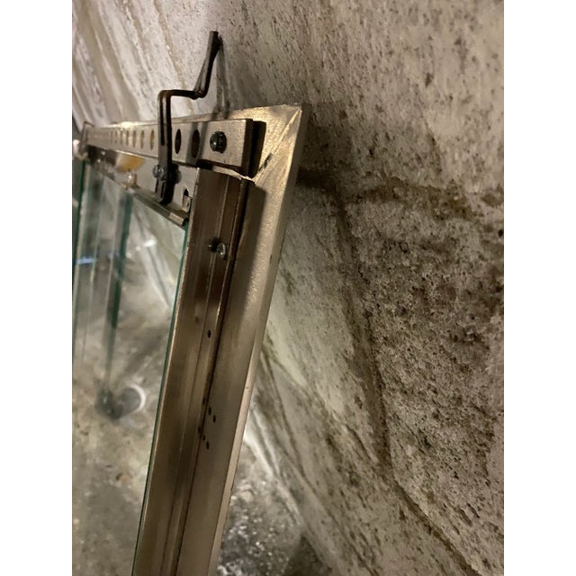 Early 21st Century Modern Sliding Glass Fireplace Screen | Chairish