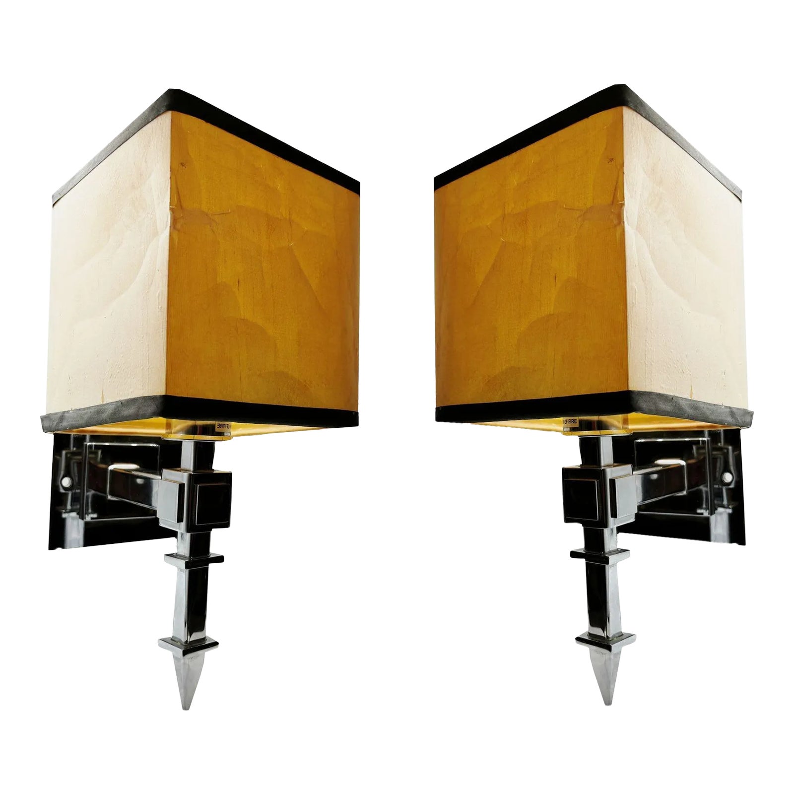 Pair of Sconces From the Original Century Plaza Hotel in Los Angeles ...