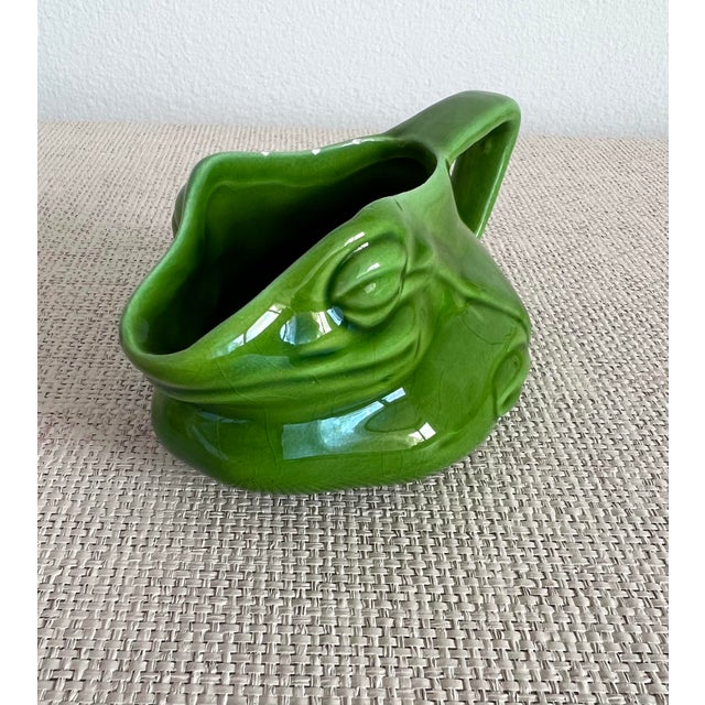 Italian Frog Porcelain Creamer | Chairish