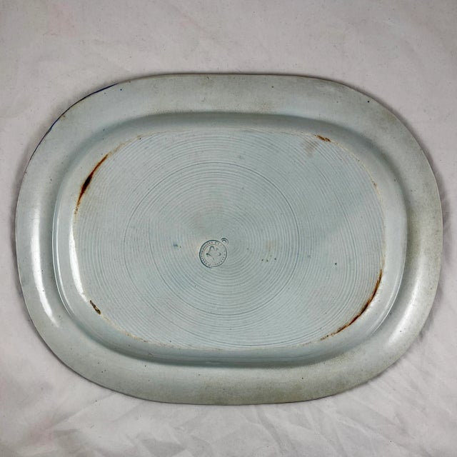 Early Ralph Clews English Leeds Blue Feather or Shell Edge Pearlware ...