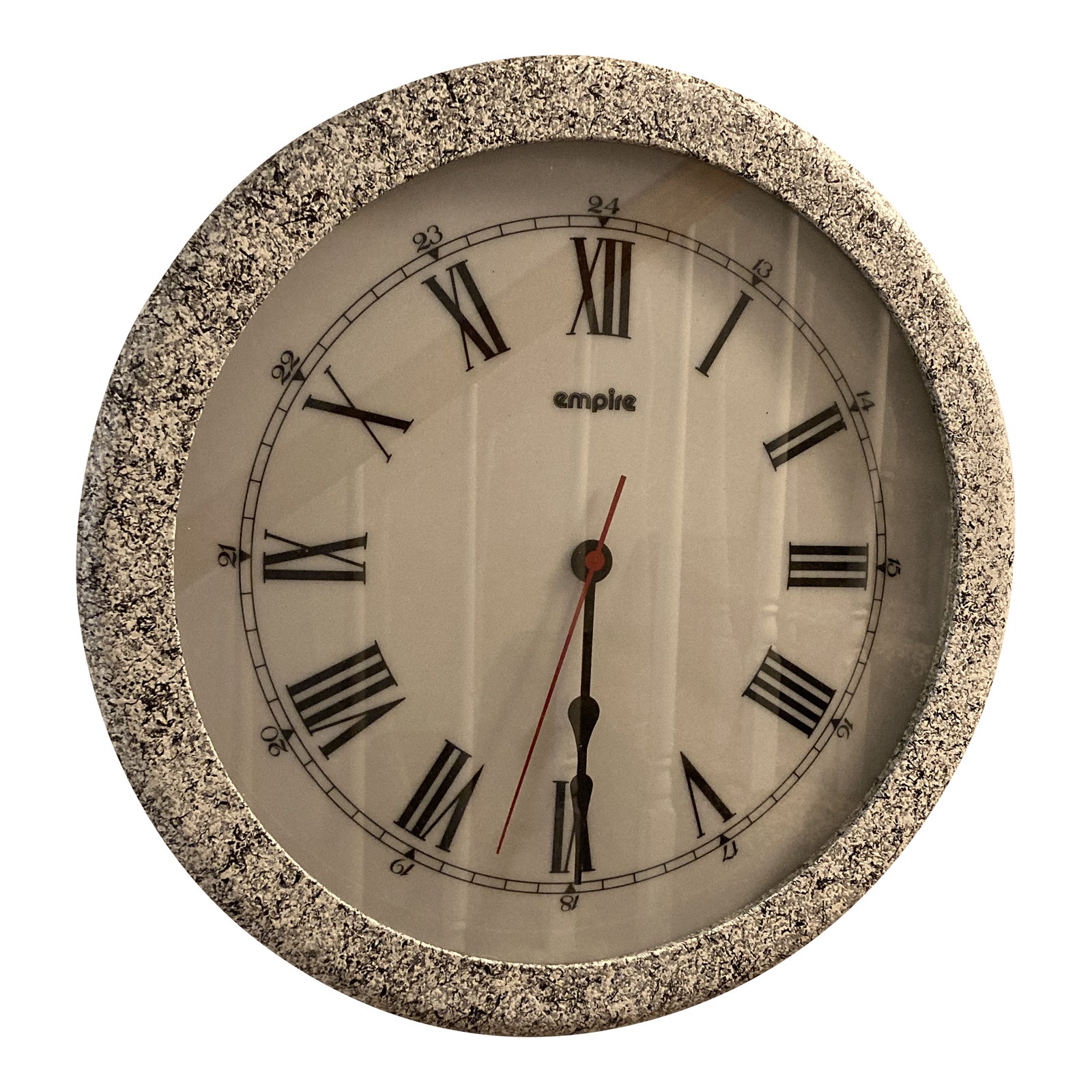 1980s Retro Empire Art Co Wall Clock | Chairish