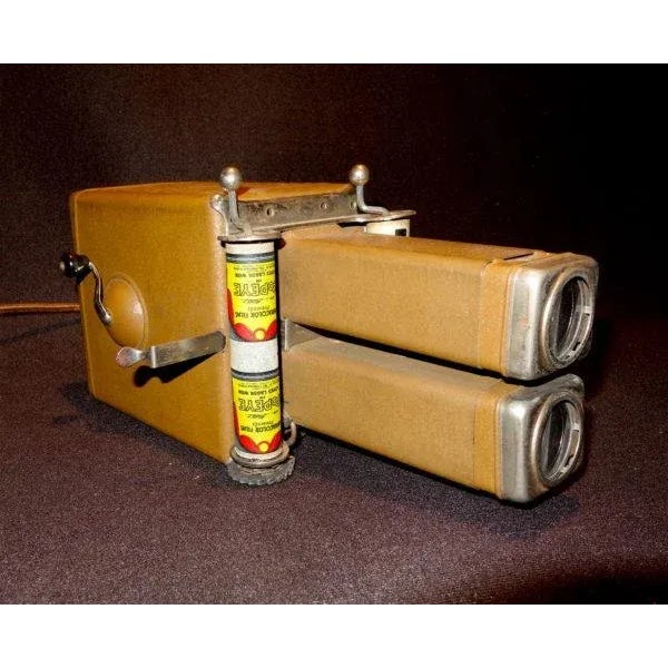1930s Uncle Sam’s Hand Crank Movie Film Strip Projector With Vintage ...
