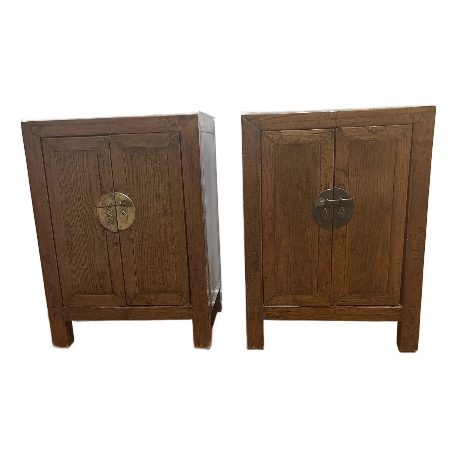 Late 19th Century Asian Style Side Cabinets | Chairish