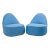 Bernhardt Contemporary 'Mitt' Light Blue Felt Upholstered Slipper ...