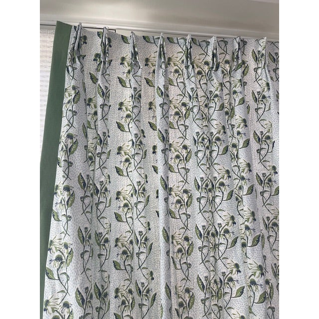 Victoria Larson Floral Vine Panels: Set of 2 | Chairish