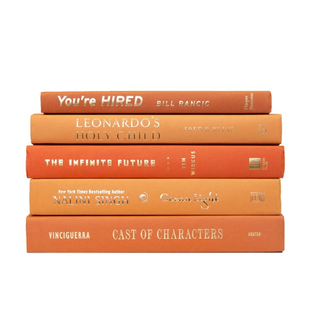 Modern Canyon Book Stack, S/5 | Chairish