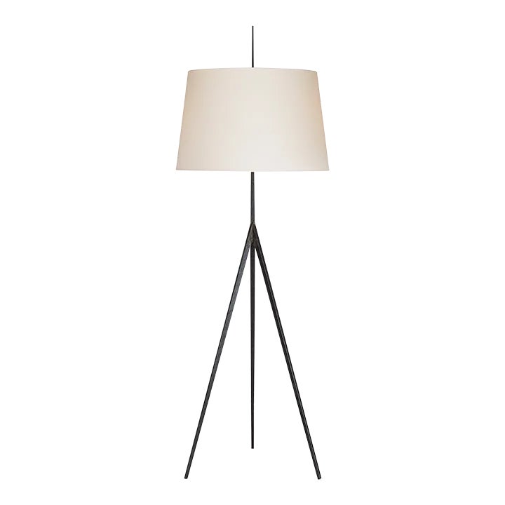 Ian K. Fowler for Visual Comfort Signature Triad Hand-Forged Floor Lamp ...