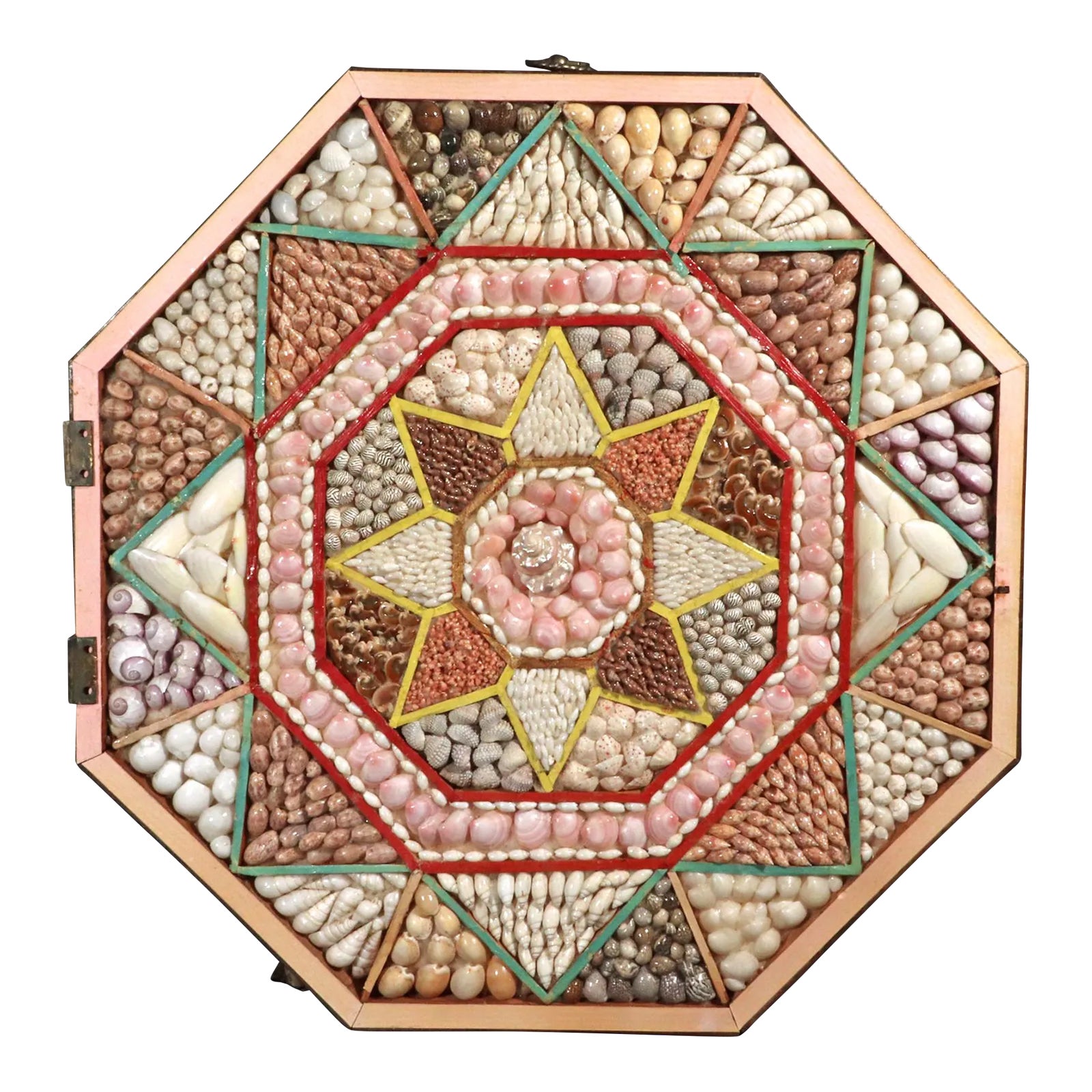 Vintage Large Shellwork Sailor's Valentine | Chairish