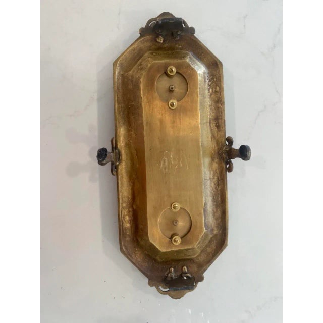 Early 20th Century Brass Victorian Style Ink Well | Chairish