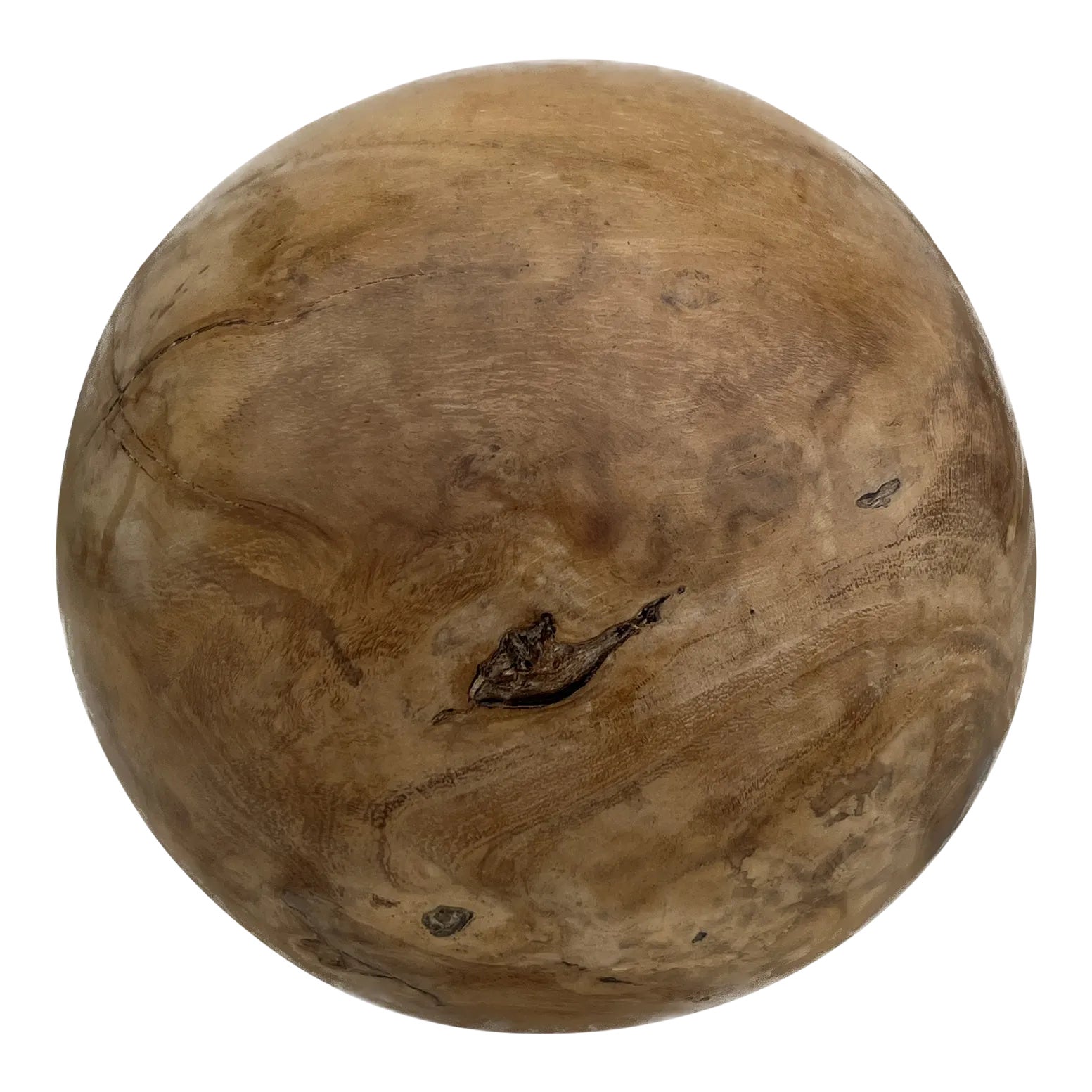 Late 20th Century Teak Root Ball | Chairish