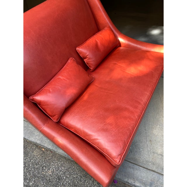 Modern Ochre Snooze Sofa | Chairish