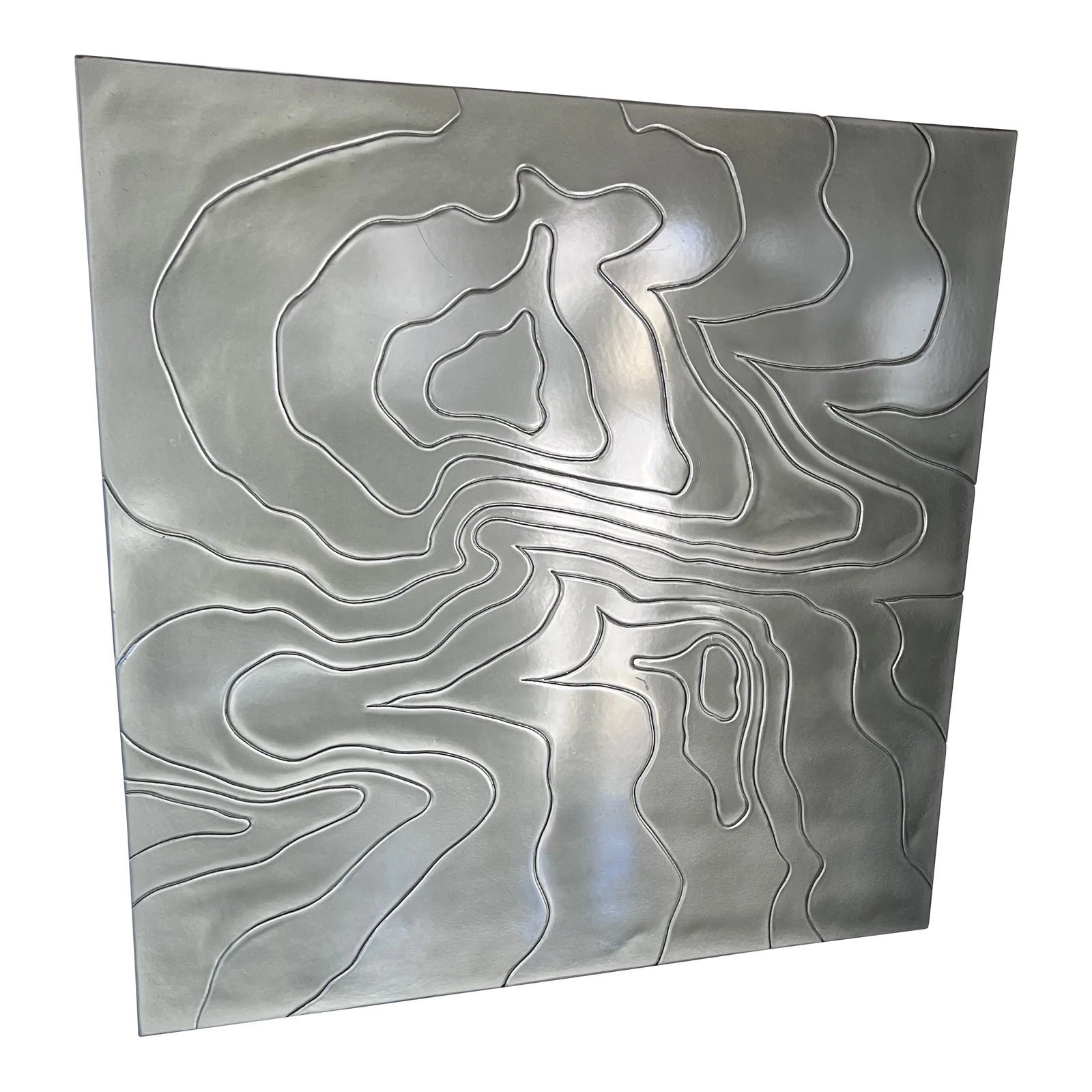 1970s Large Signed, Abstract William Gatewood Art Piece | Chairish