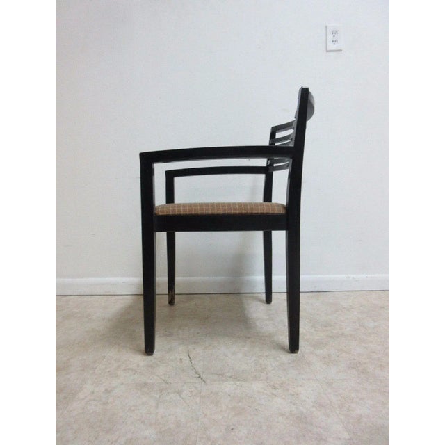 Vintage Knoll Studio Ricchio Office Desk Arm Chair | Chairish