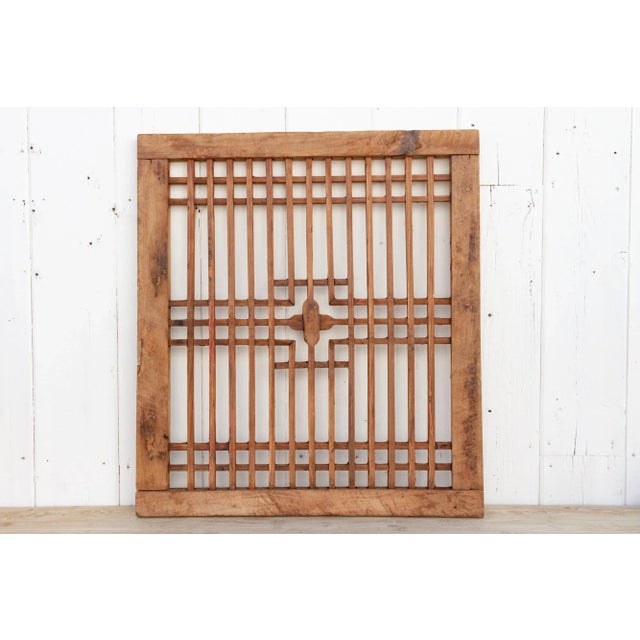 Traditional Antique See-Through Window Panel | Chairish