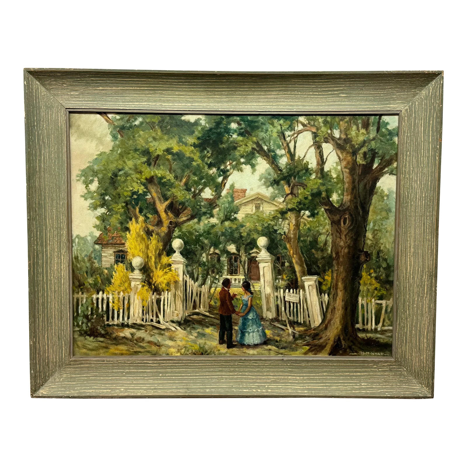 Harold Ward (1889-1973) "Bygone Days" | Chairish