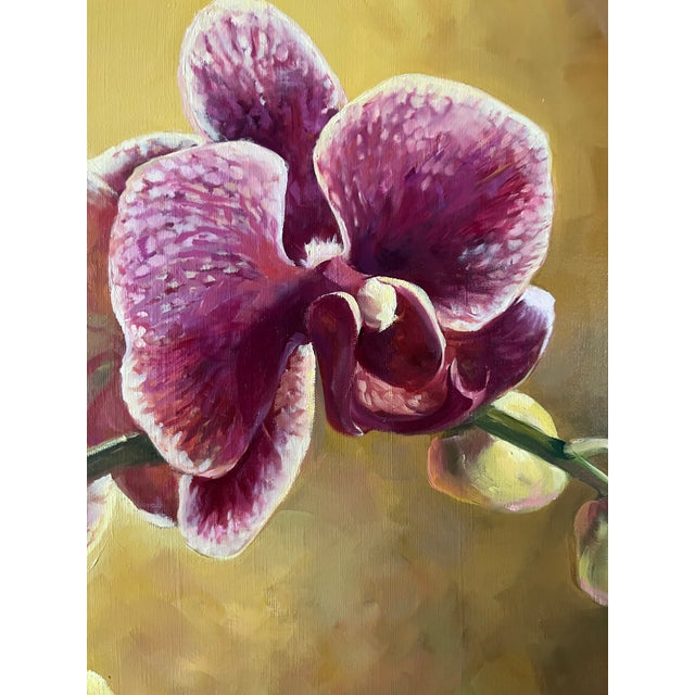 "Purple Sirens" Original Oil Painting by Laurie Snow Hein | Chairish