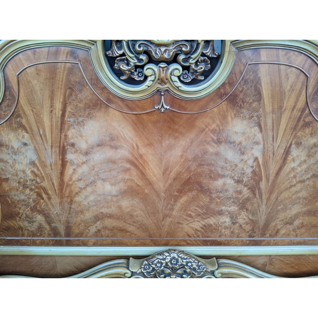 Vintage French Rococo Revival Style Twin Beds - a Pair | Chairish