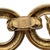 Chanel Vintage Gold Metal Crystals Ring Chain Link Bracelet | Chairish