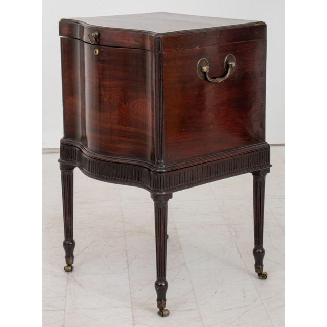 Edwardian George III Style Cellarette on Stand | Chairish