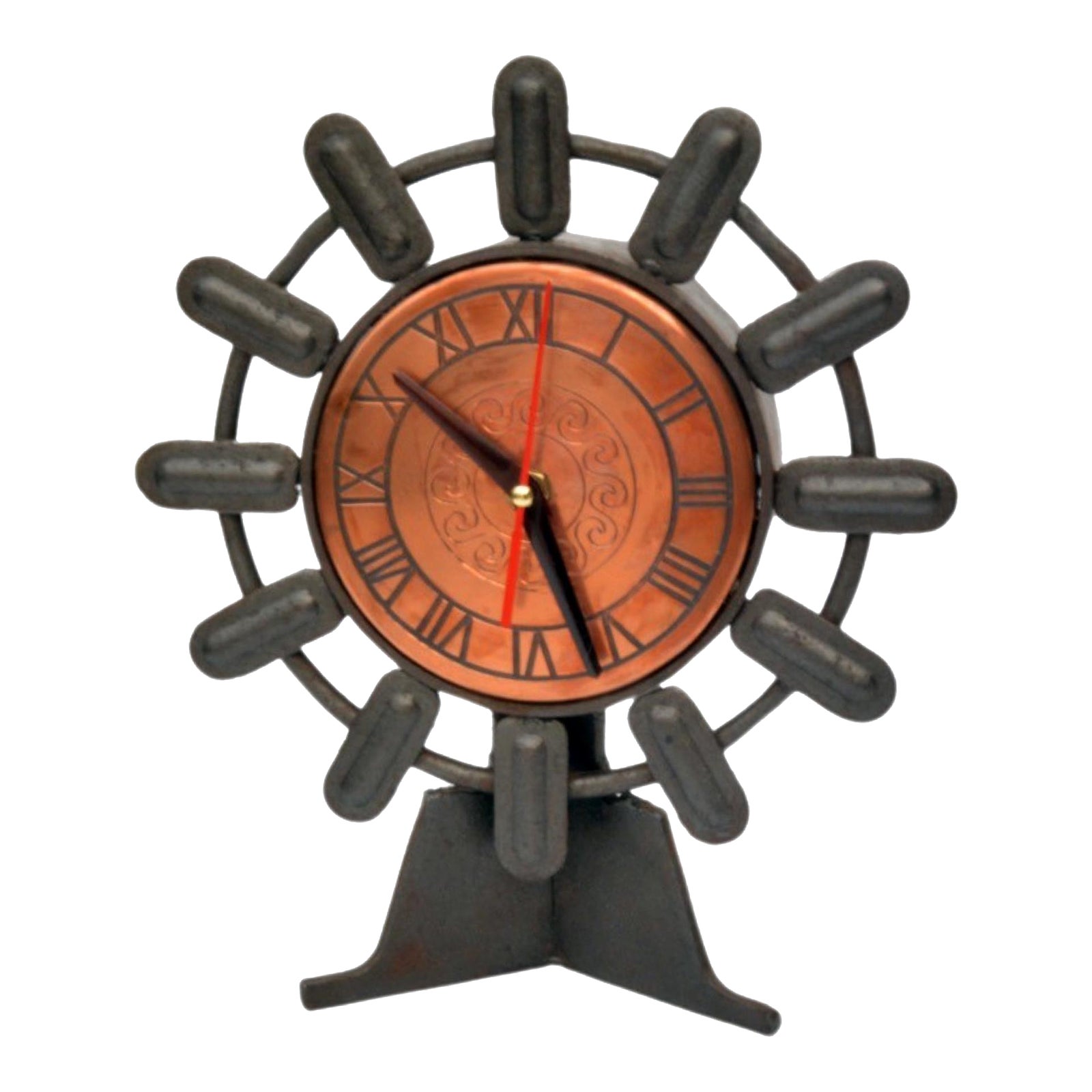 Modernist Mantel Clock, Weimar Germany 1970s. | Chairish