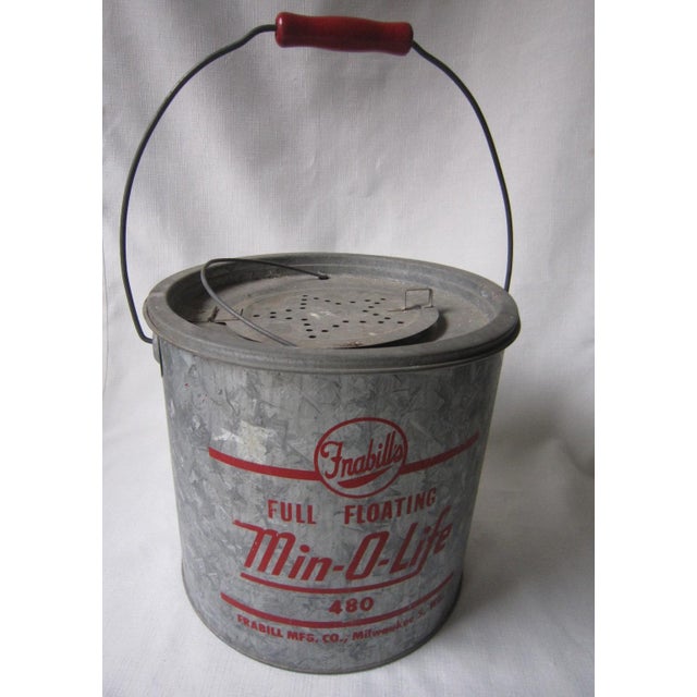 Vintage Minnow Bucket | Chairish
