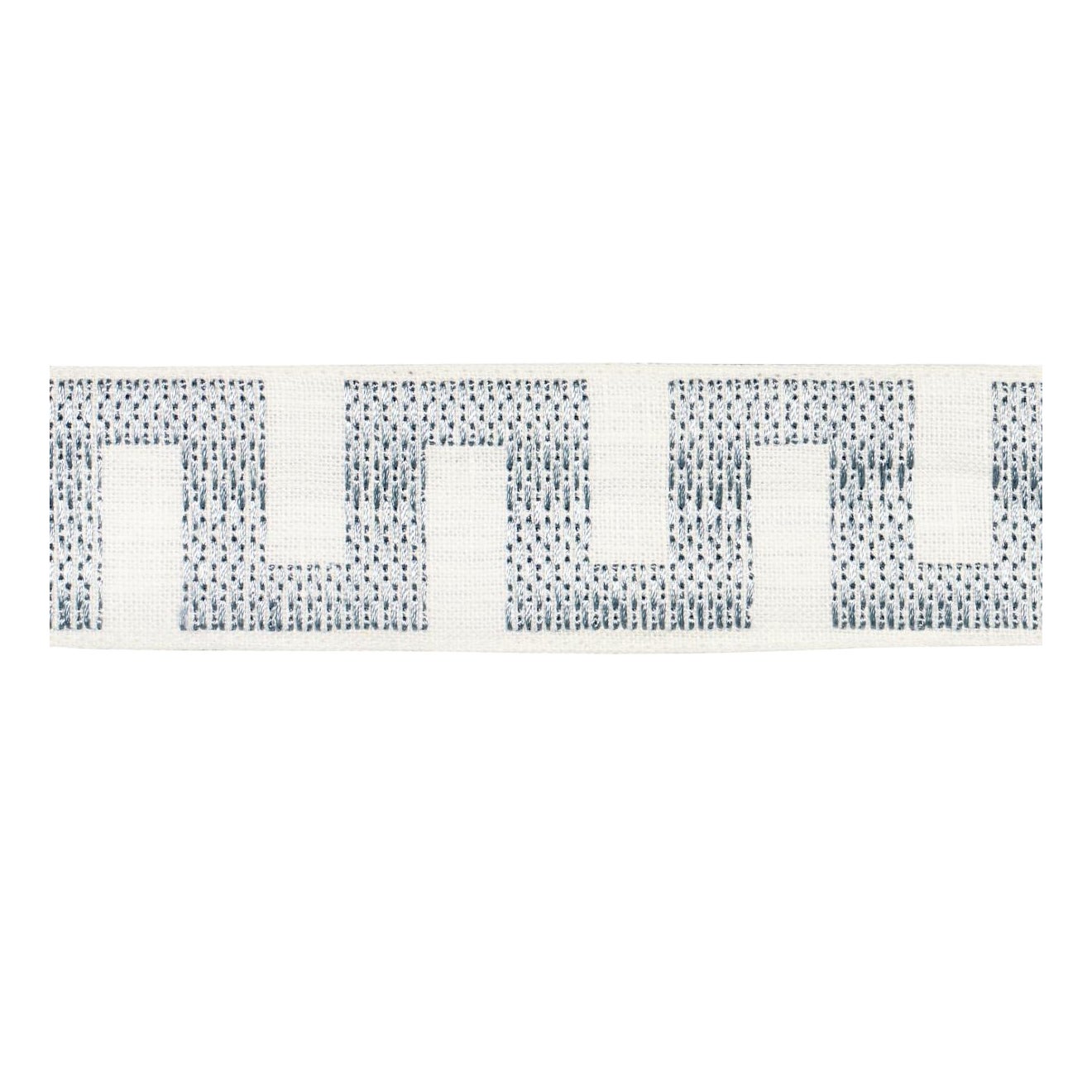 SAMPLE - Schumacher Matrix Tape Narrow In Sky | Chairish