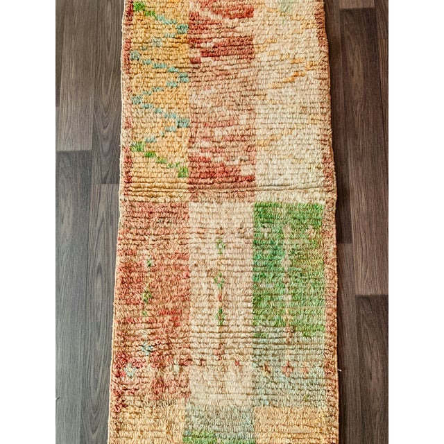 Vintage Moroccan Berber Runner-2′4″ × 9′2″ | Chairish
