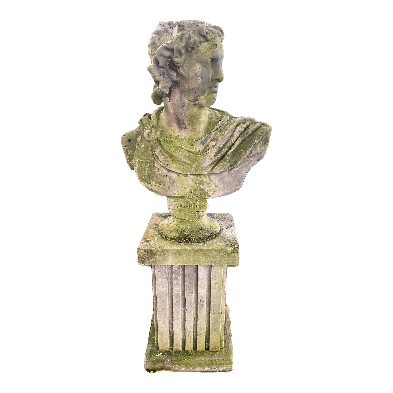 Contemporary Apollo Garden Pot With Pedestal | Chairish