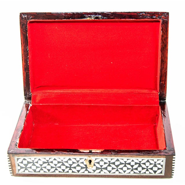 1950s Mosaic Mother of Pearl Inlaid Decorative Middle Eastern Islamic ...