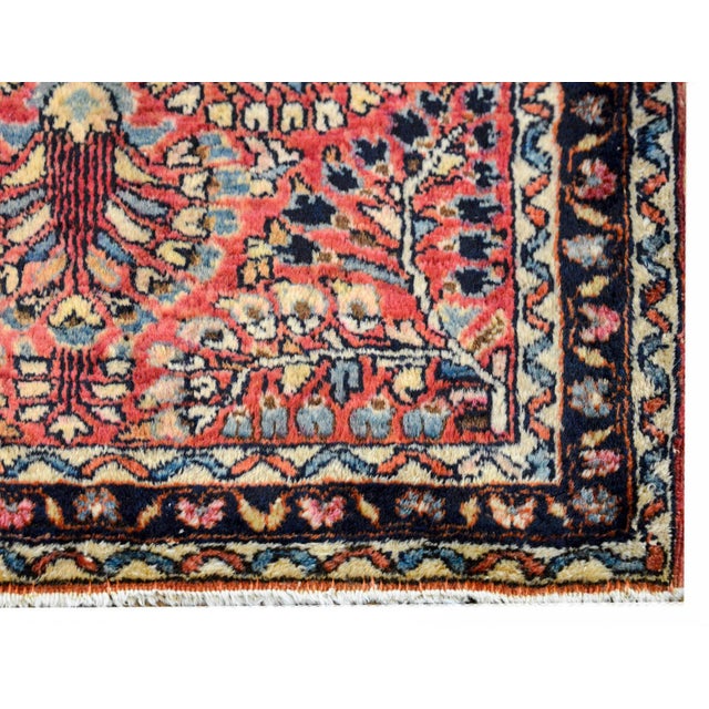 Early 20th Century Vintage Sarouk Rug | Chairish